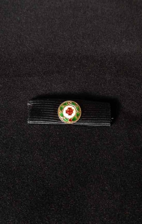 KNIGHT COMMANDER WITH STAR HOLY SEPULCHRE RIBBON FOR MILITARY UNIFORM